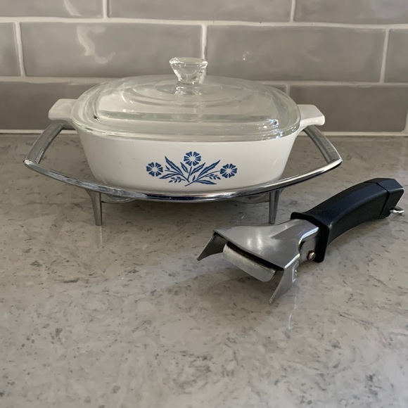 Corningware | Kitchen | Vintage 9611966 Corning Ware Blue Cornflower ...